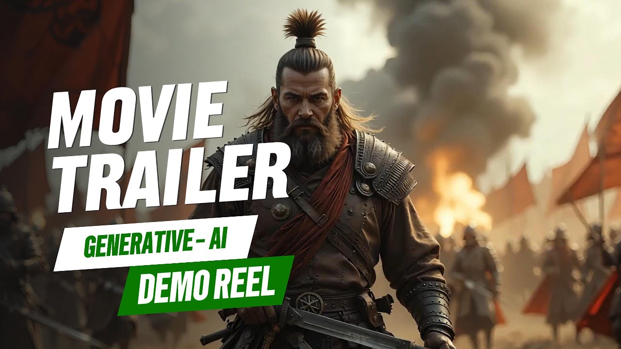 AI가 만든 중세 전쟁 영화 트레일러 | 생성형 AI 영상의 미래(AI-Created Medieval War Trailer) - YouTube