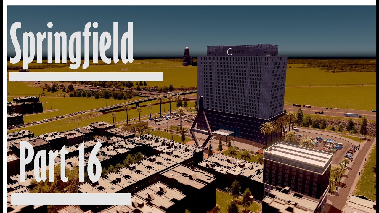 The Old Hospital ! | Cities Skylines | Springfield #016 - YouTube