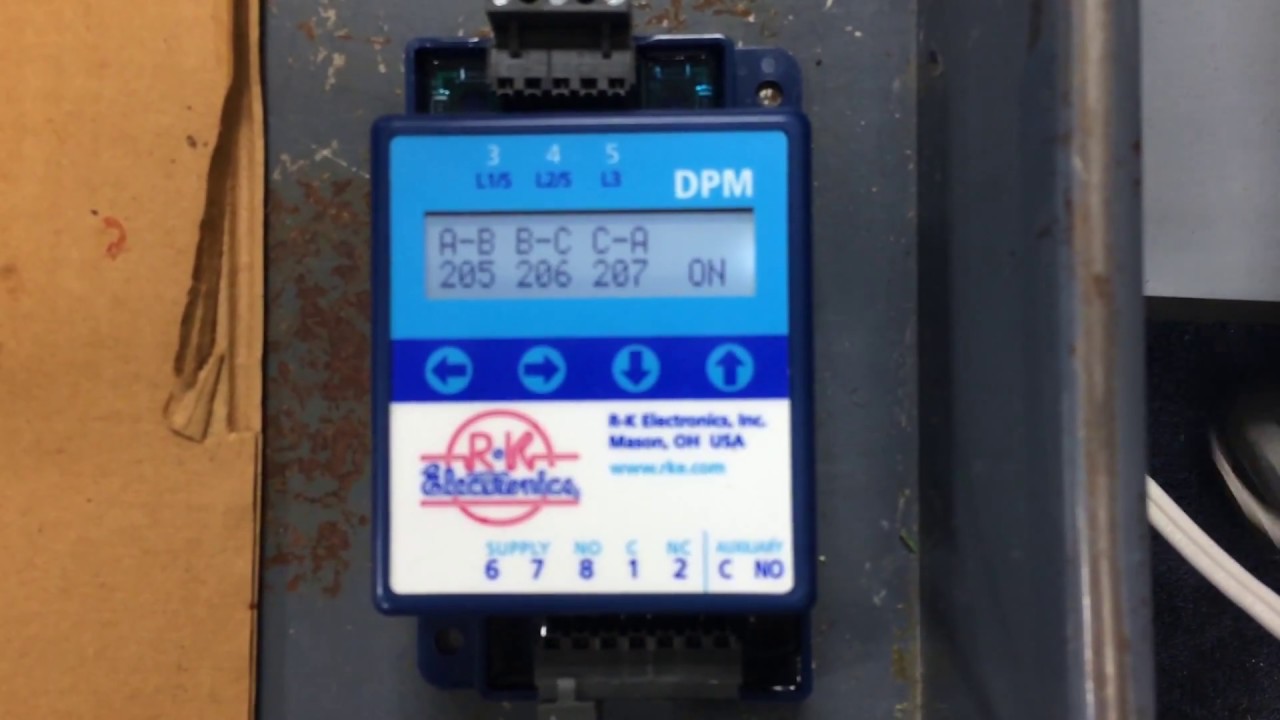 Single Phasing with DPM - Digital Phase Monitor - YouTube