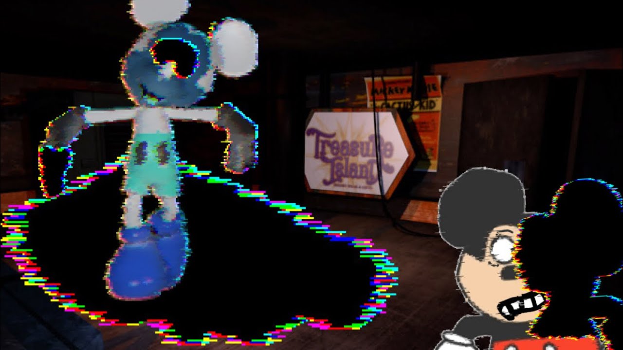 FNF Mickey Mouse Takeover OST: Five Night Terrors [ Vs. Photo Negative ...