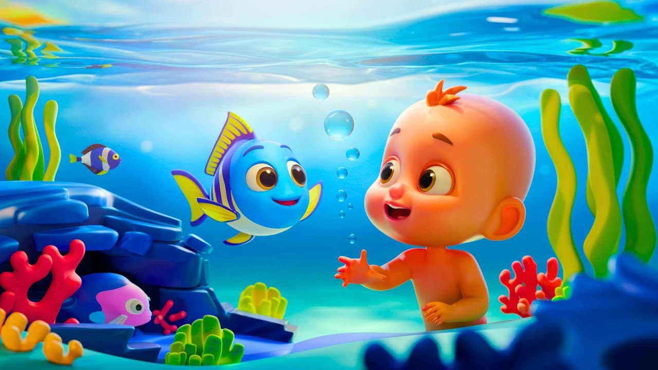La Canción del Pez: Burbujas y Algas en el Agua! - YouTube
