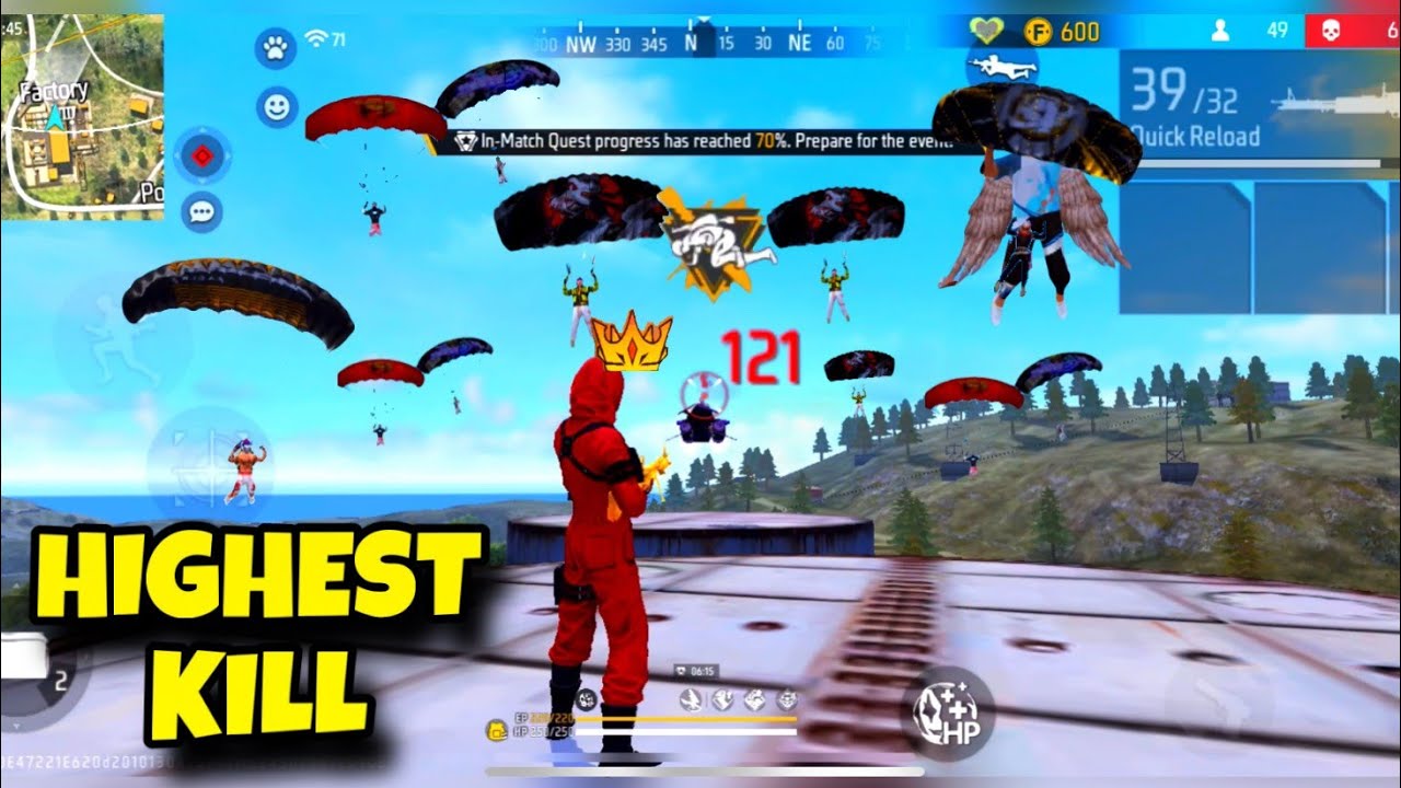 free fire max highest kill factory - ff max factory update 2024 - fist ...