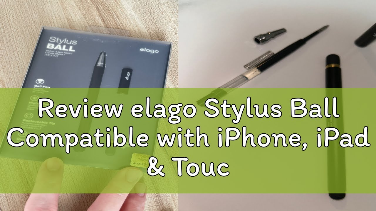 Review elago Stylus Ball Compatible with iPhone, iPad & Touch Screen ...