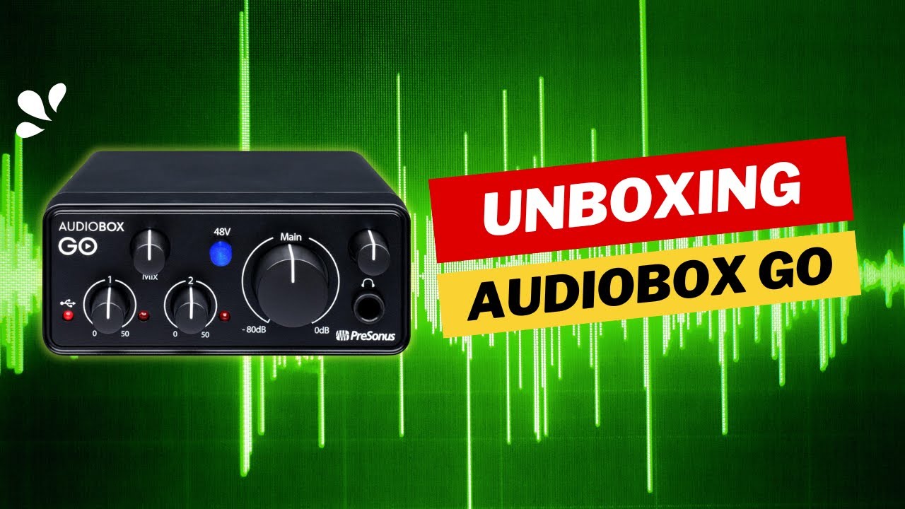 Unboxing the PreSonus AudioBox Go – Budget Interface Overview - YouTube