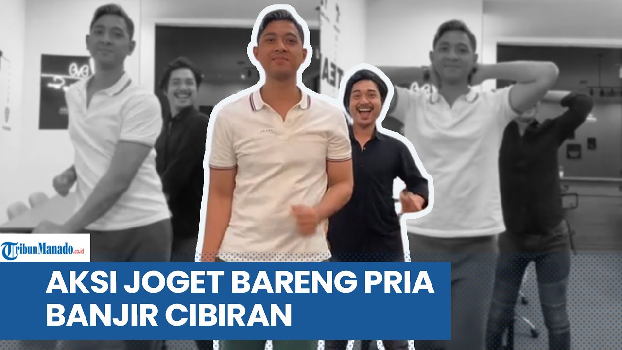 AKSI JOGET-JOGET ARYA SALOKA BARENG PRIA BANJIR CIBIRAN - YouTube
