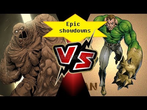 Epic showdowns S2 E10 Clayface vs Sandman (DC vs Marvel) - YouTube