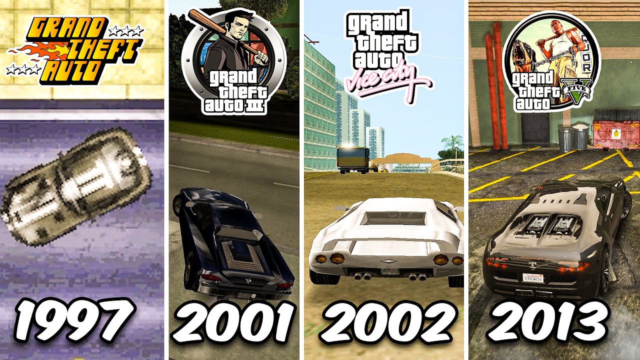Evolution of "Fastest Car" in All Grand Theft Auto (GTA) Games (4k ...