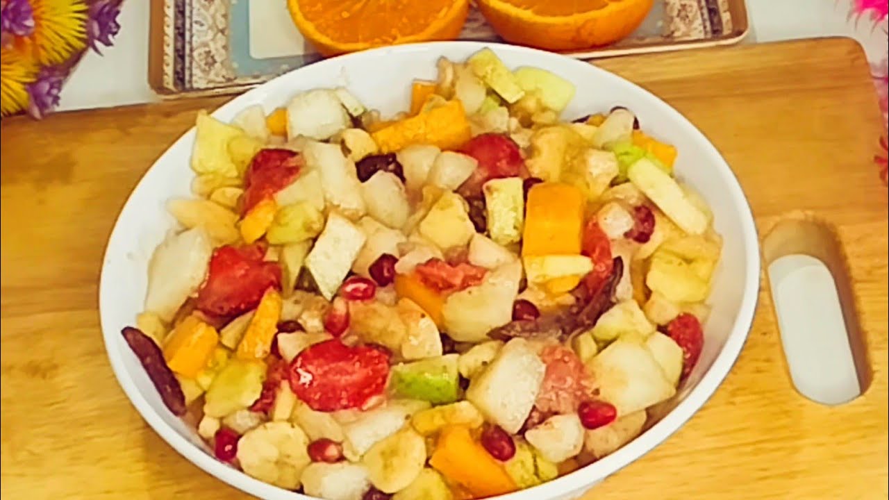 Fruit Chart Recipe |Iftar Special Recipe |Quick and Easy Recipes|Chaat ...