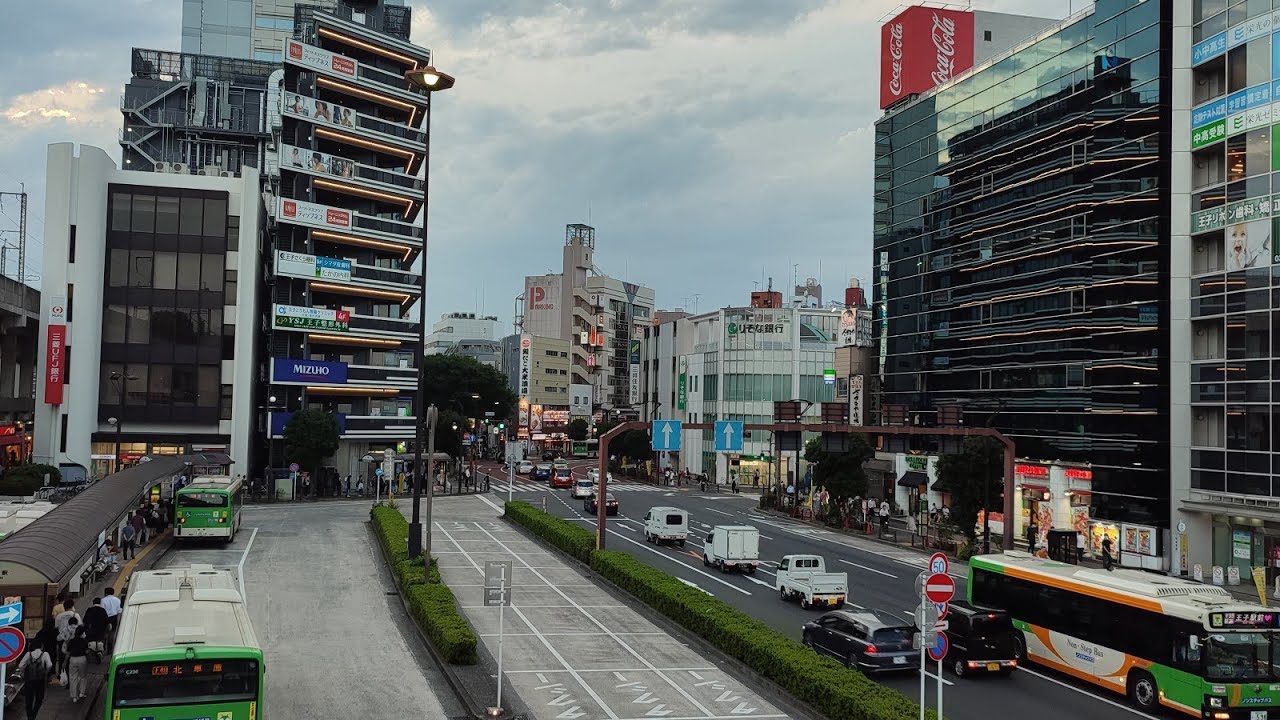 Walking tour around the Oji station. Tokyo, Japan. # Nice view. - YouTube