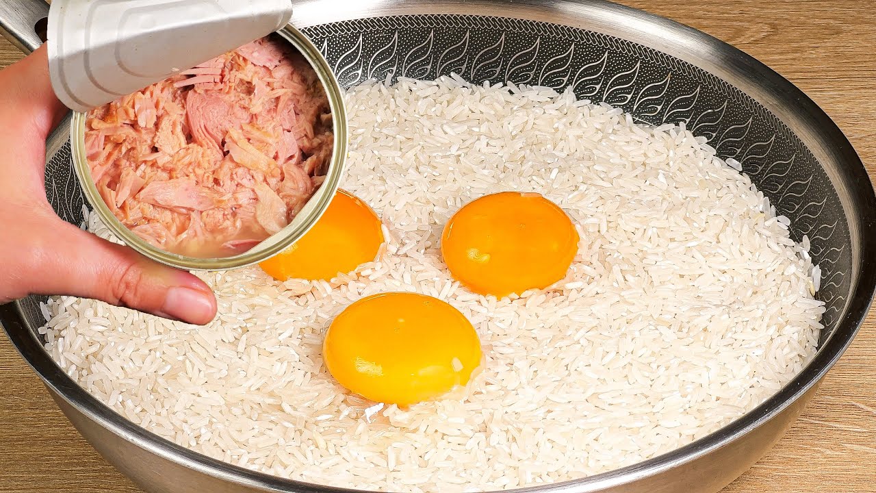 This rice is so delicious that I cook it every week! A 10 minute recipe ...