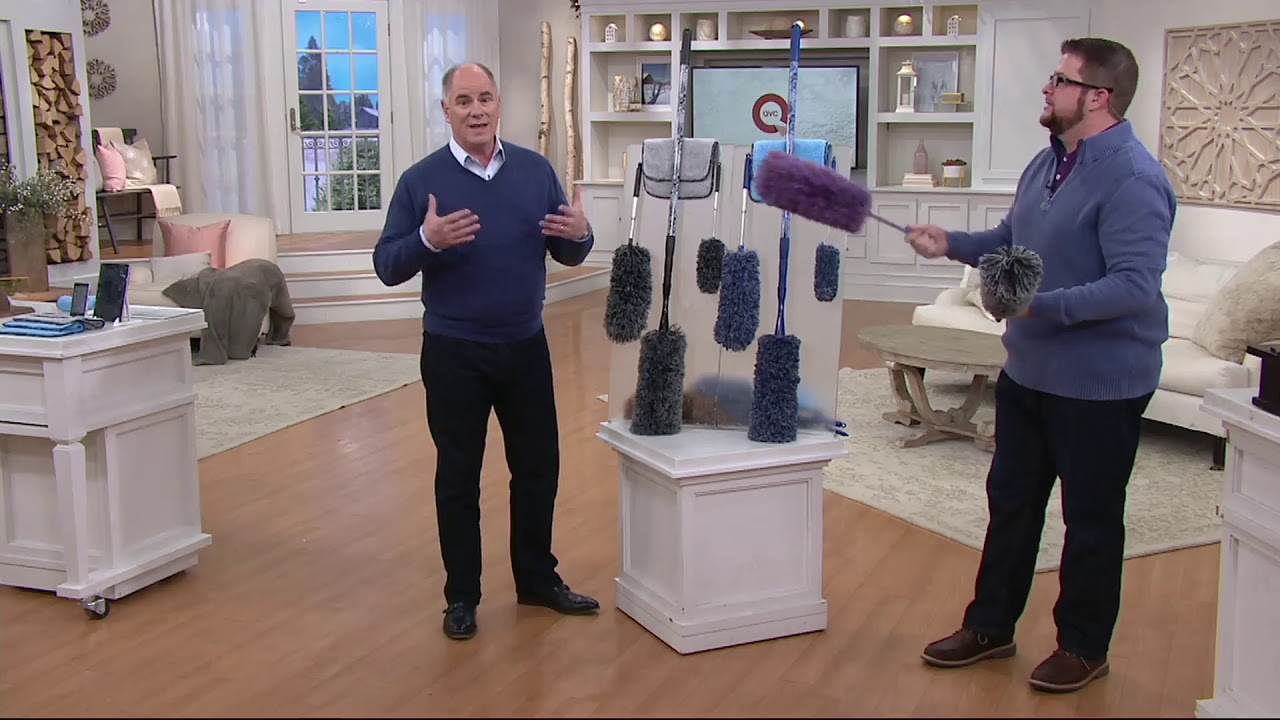 6-Piece EasyReach Microfiber Duster Set by Campanelli on QVC - YouTube