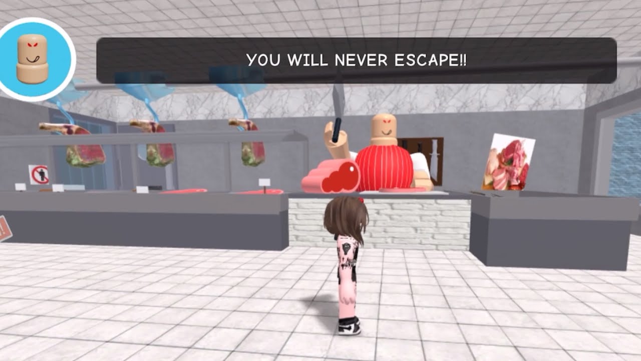 ESCAPE THE BUTCHER SHOP OBBY! - YouTube
