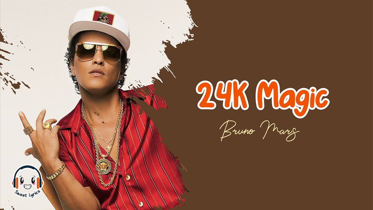 24k Magic Bruno Mars Lyrics Youtube