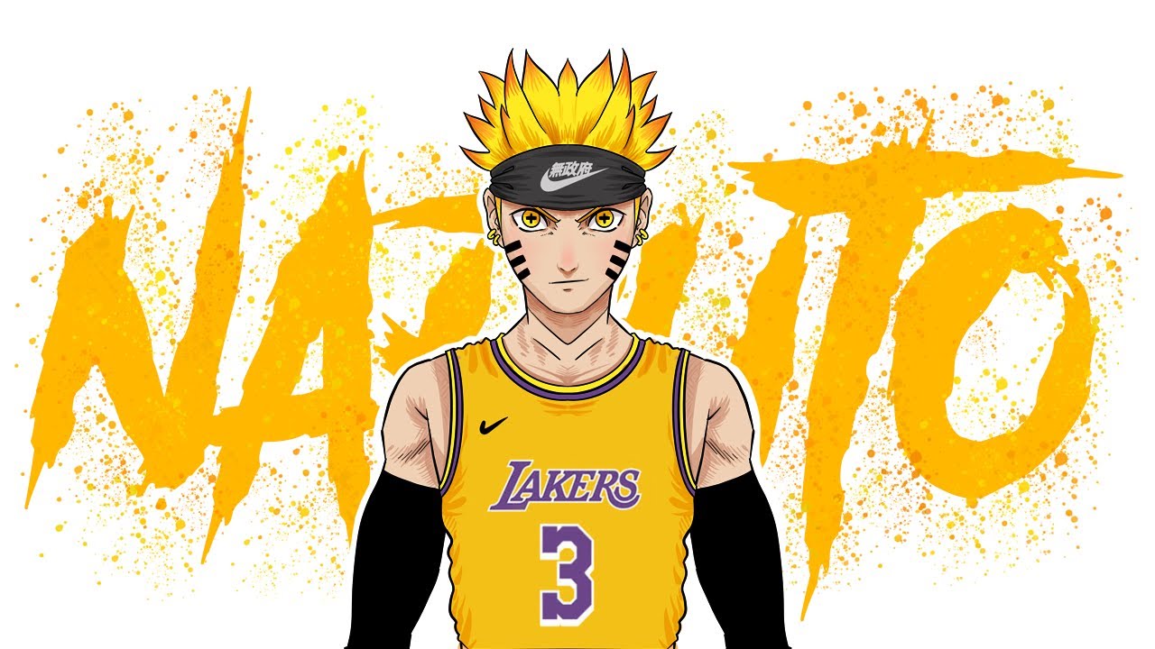 HOW TO DRAW NARUTO X NBA - YouTube