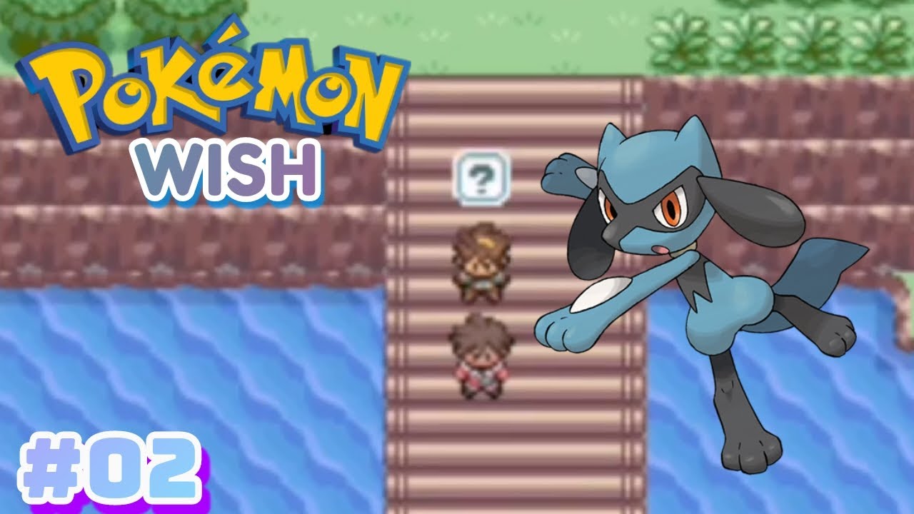 Pokemon wish(demo) gameplay - walkthrough part 2 - Battle with rival ...