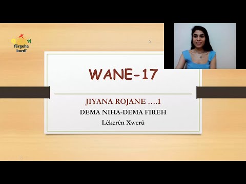 Kürtçe Dil Kursu || A1 Seviyesi / Ders 17: Dema Niha - Dema Fireh -1- (Şimdiki Zaman - Geniş Zaman)