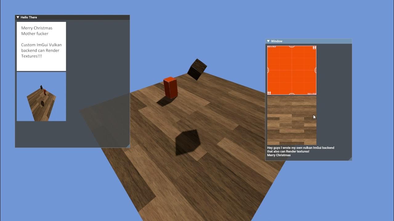 ImGui Vulkan Backend with Texture support - YouTube