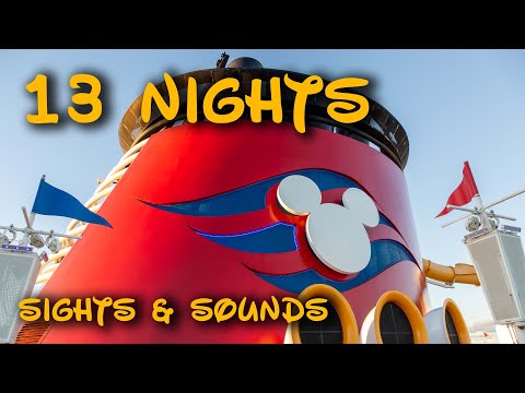 Disney Magic LONGEST Cruise 13 NIGHT Transatlantic 2022 - Day by Day (no narration)