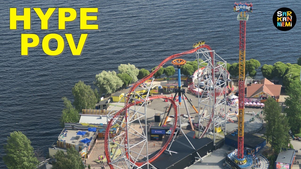 Hype POV (Front Row), Sarkanniemi Premier Rides Sky Rocket II | Non ...