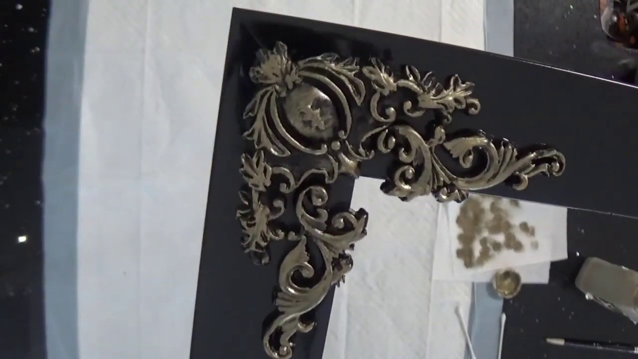 140 Tutorial, embellishing a frame for beginners. - YouTube