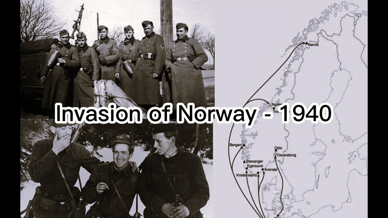 German's invasion of Norway - 1940 - After dark - YouTube