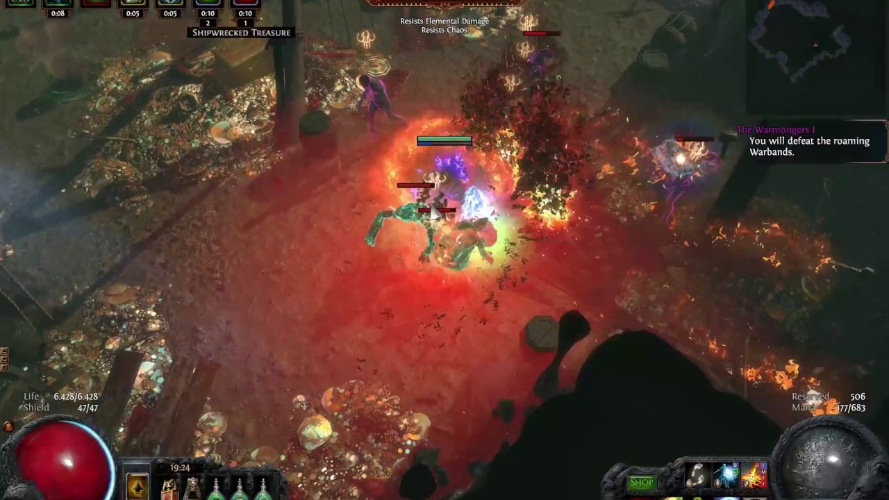 Path of Exile - Bloodquake - Bleed Block Earthquake Gladiator - YouTube