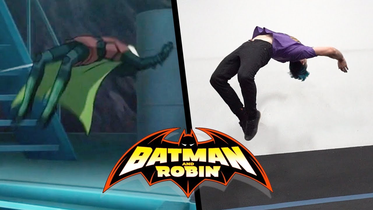 Batman VS Robin Stunts In Real Life (Parkour, Tricking) - YouTube