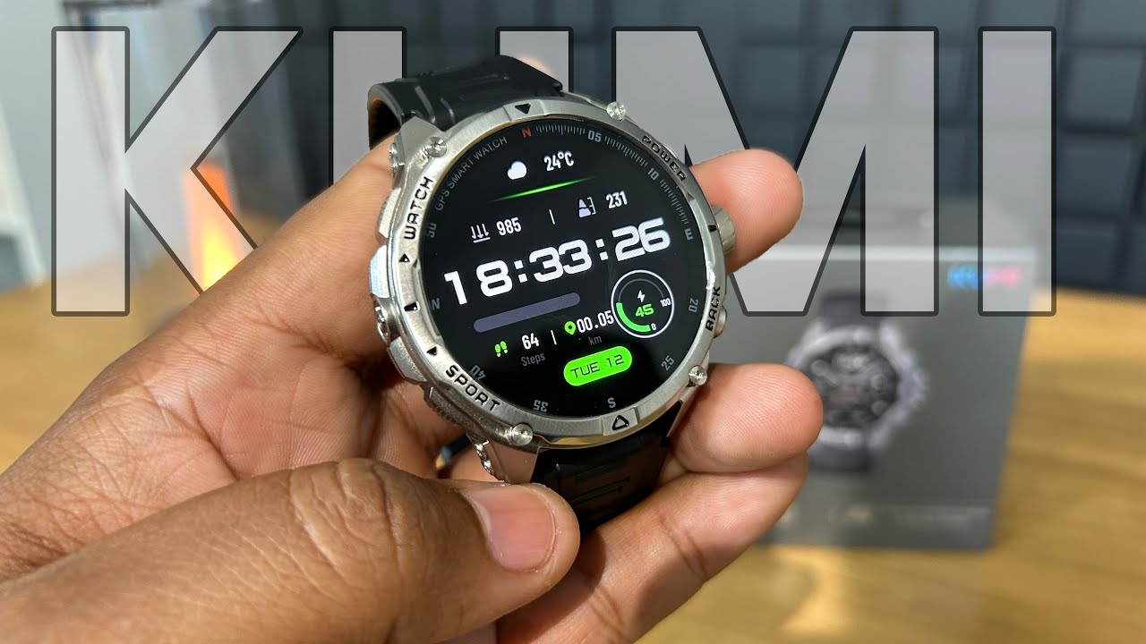SMARTWATCH Com GPS Do Aliexpress | KUMI U5 PRO - YouTube