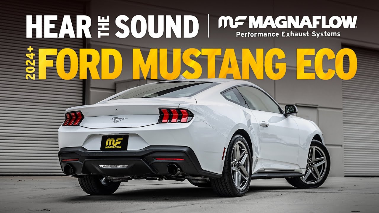 2024 Ford Mustang EcoBoost 2.3L Exhaust Sound Clip (Dual Exit ...