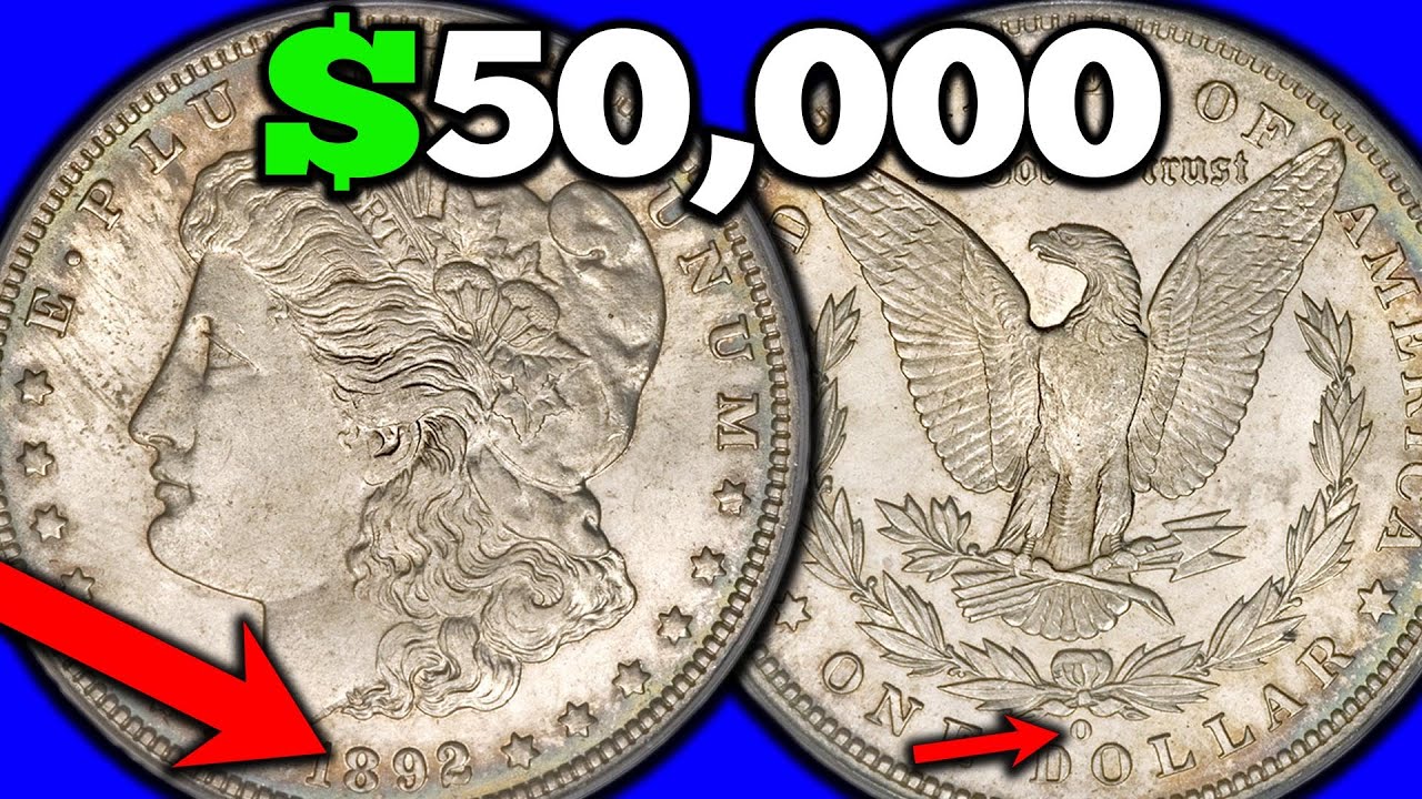 How Much Is A Silver Dollar Worth 1892 Morgan Dollar Coin Errors Youtube 7070