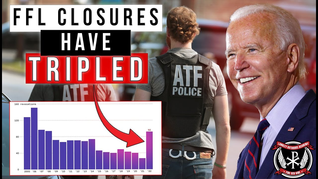 ALERT: ATF has TRIPLED FFL closures this year… Most in 16 YEARS by a ...