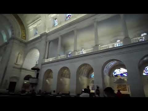 Inside Fatima Cathedral - YouTube