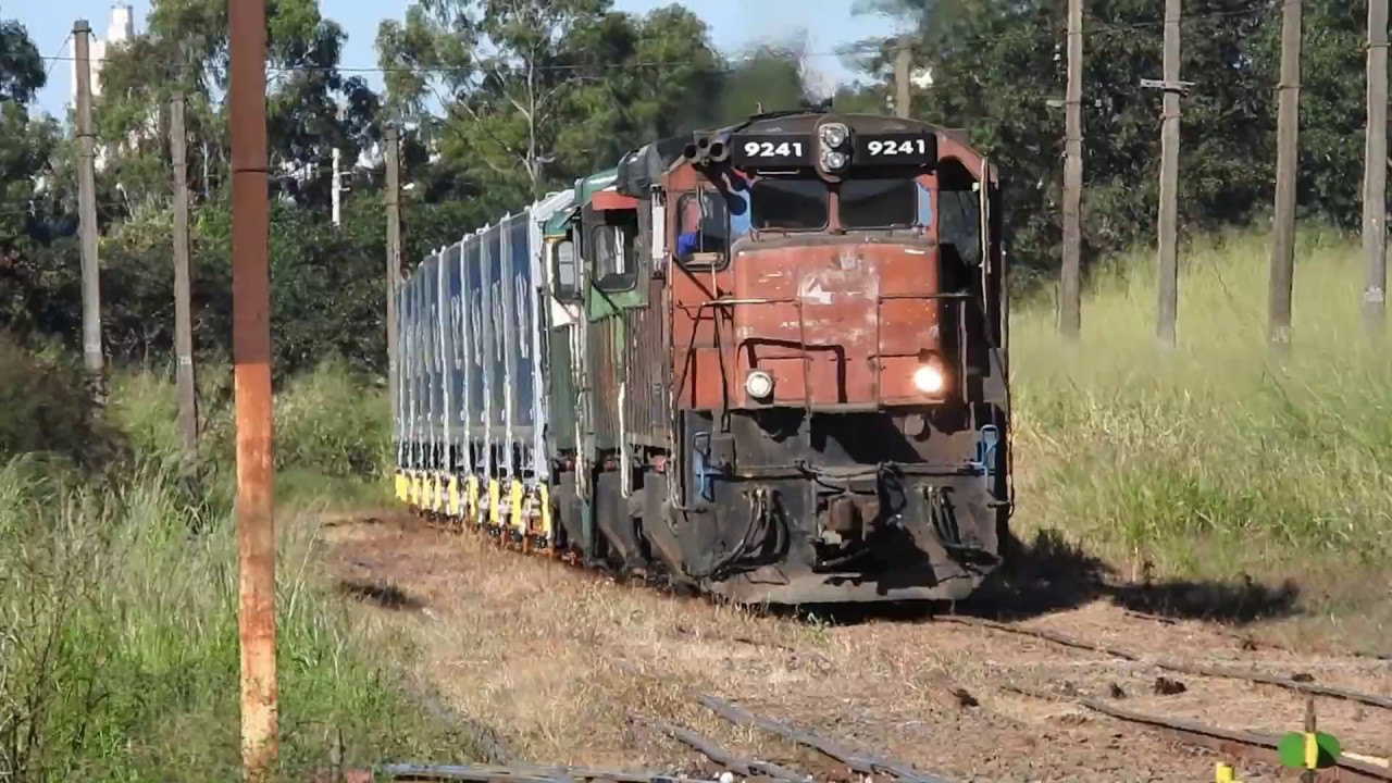 Trem gigante da rumo com c30-7 lider - YouTube