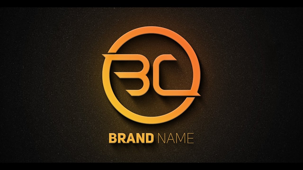 Blending Brilliance: BC Letter Logo Design Revealed! - YouTube