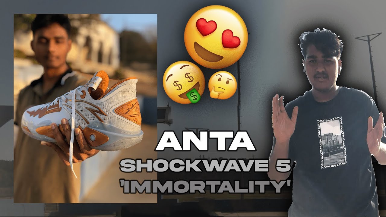 ANTA Shockwave 5 x KYRIE IRVING First Time Review | BEST OUTDOOR HOOP ...