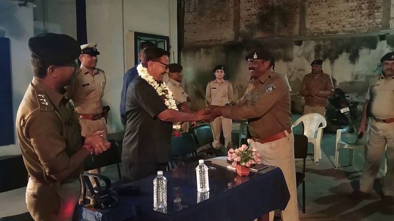 Retirement function of asi gajendrasinh vajesinh rathod in presence of ...