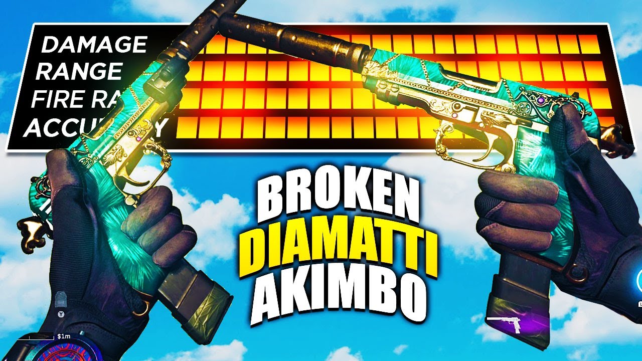 The *BROKEN* DIAMATTI In WARZONE SEASON 5 😍! ( Diamatti warzone class ...