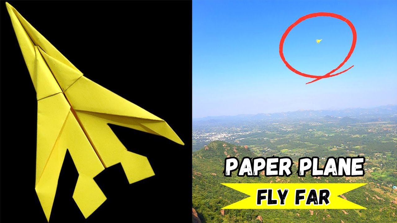 How to Make New Flying Aeroplane | Best Flying Rocket Launcher | Flying ...