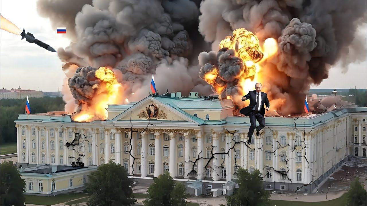 WAR OVER! Massive Blast at Russian Presidential Palace, Putin Seriously ...