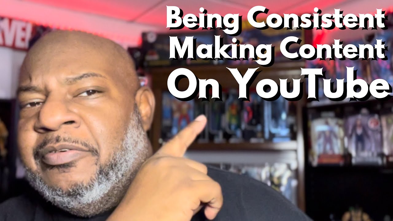 Being Consistent Making Content on YouTube ….. - YouTube