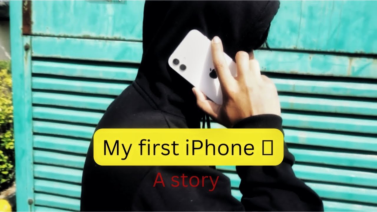 My first iPhone 📱@Apple - YouTube