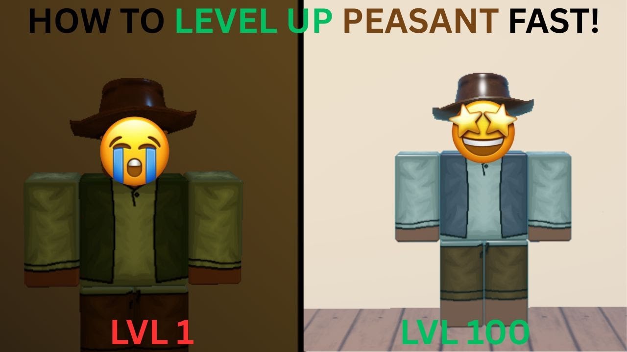 HOW TO LEVEL UP PEASANT QUICKLY! | Empire Of Clash | Roblox - YouTube