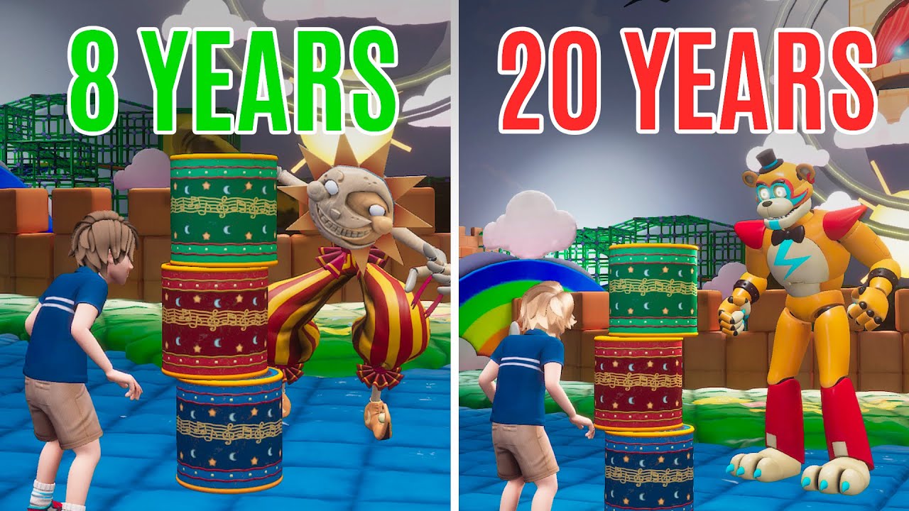 How People Play FNAF at Different Ages – FNAF Security Breach - YouTube