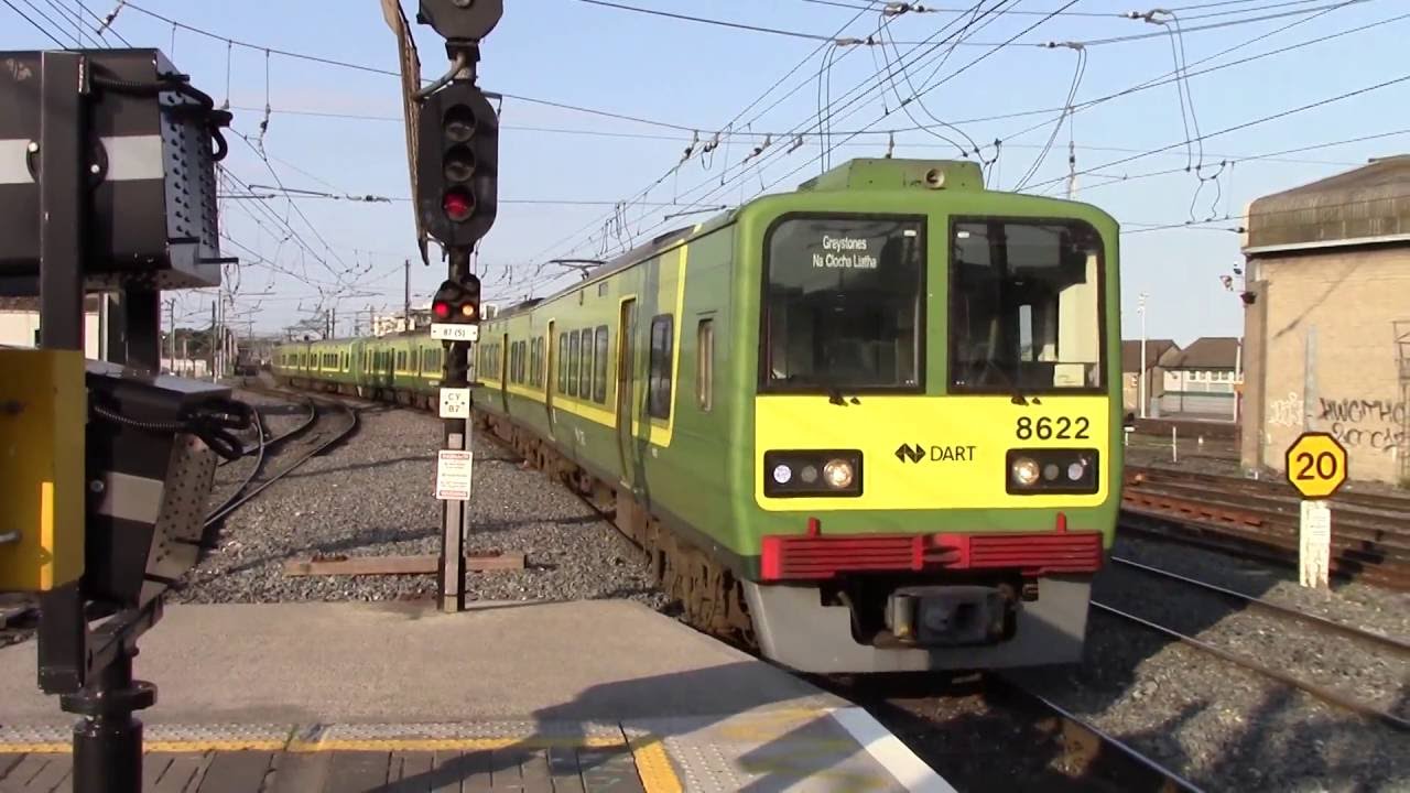 Dart 8500 , 8510 & 8520 Class EMUs - Dublin Connolly - 13/5/16 - YouTube