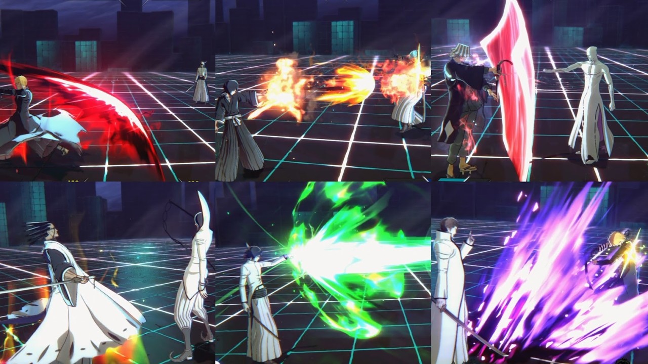 BLEACH Rebirth of Souls-All Characters Spiritual Pressure & Signature ...