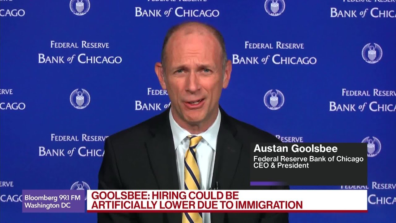 Fed's Goolsbee on Jobs Report, Rate Cut and Miran - YouTube