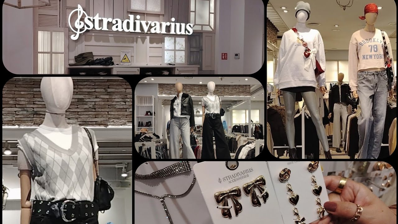 Stradivarius New Women's Collection October 2024 /Dresses/Bags/Shoes ...
