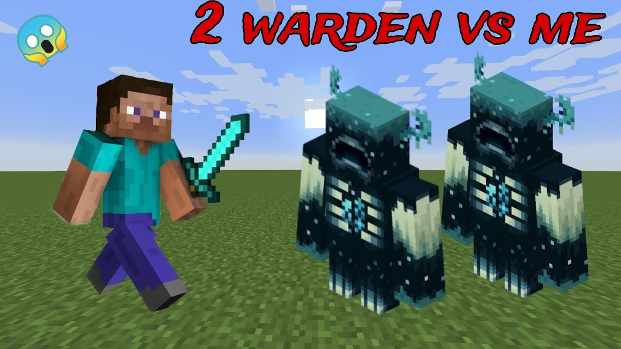I killed 2 warden in Minecraft I am complete your challenge ...