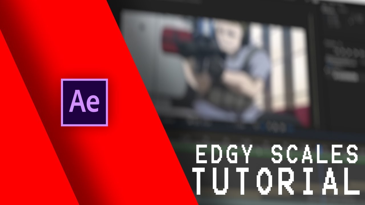 How to make edgy scales on After Effects! (one-frame scales) - YouTube