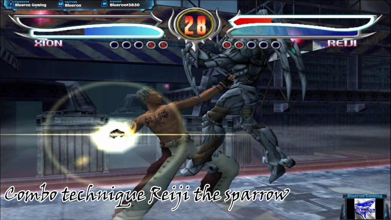 bloody roar 4 4K remaster Xion vs Reiji gameplay - YouTube